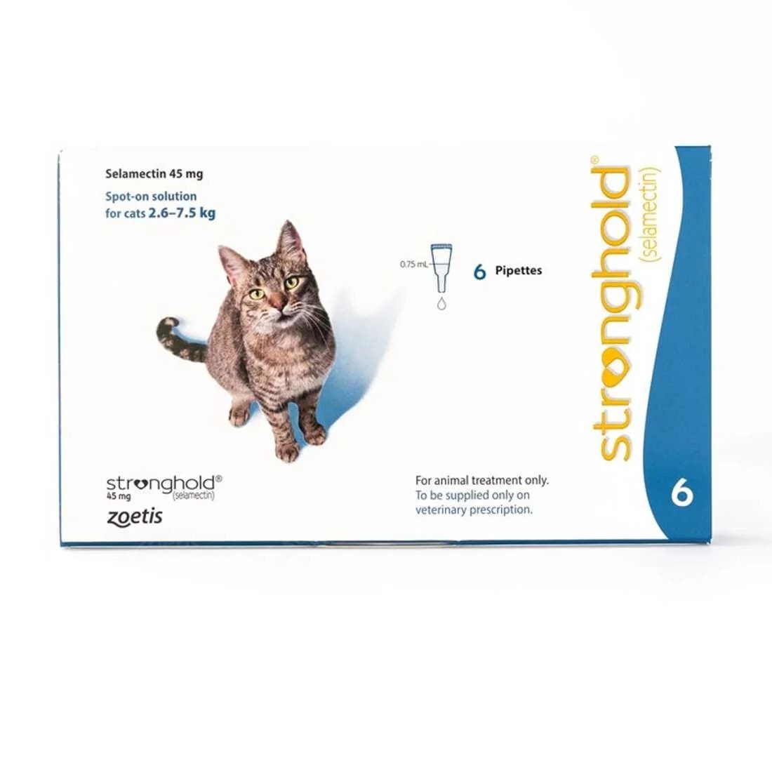 Stronghold Spot 2.5-7.5kg za mačke – Klinika Pet Vet Care | Novi Beograd